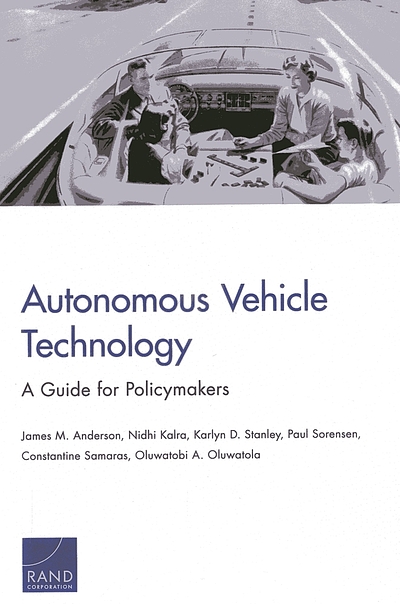 Autonomous Vehicle Technology : a Guide for Policymakers | WorldCat.org