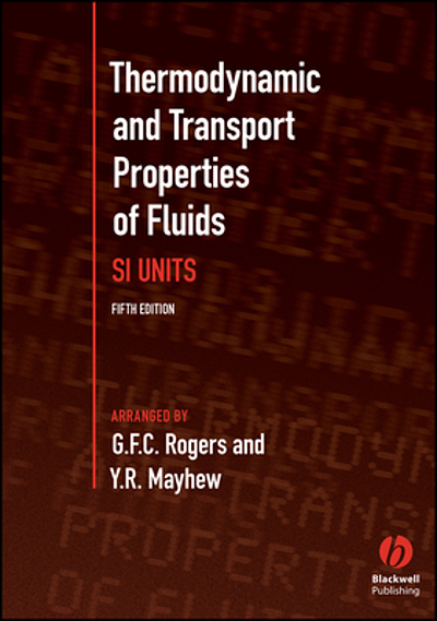 Thermodynamic and transport properties of fluids SI units | WorldCat.org