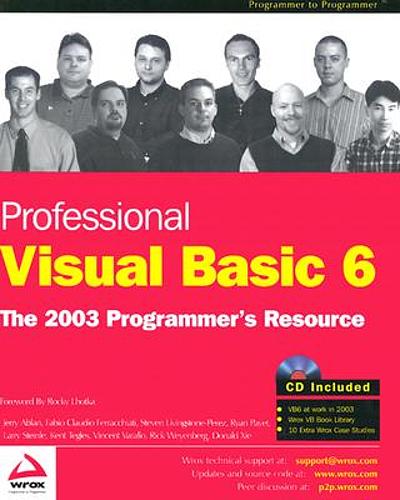 Professional Visual Basic 6 : a programmer's resource | WorldCat.org Professional Visual Basic 6 : a programmer's resource | WorldCat.org