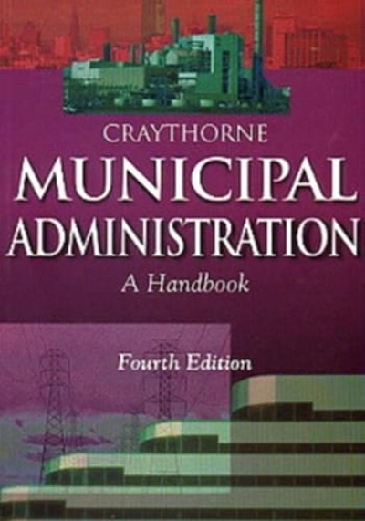 Municipal administration : a handbook | WorldCat.org