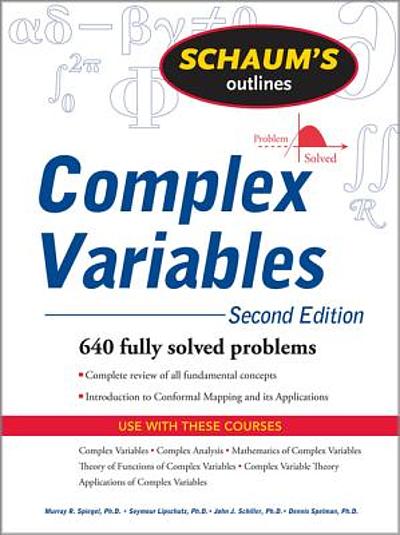 Schaums Outlines Complex Variables With An Introduction To Conformal Mapping And Its