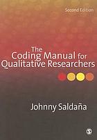 The coding manual for qualitative researchers – SRPC Technical Library