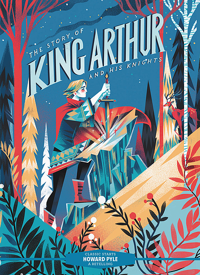 The story of King Arthur and his knights : retold from the Howard Pyle ...