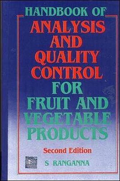 Handbook of analysis and quality control for fruit and vegetable ...