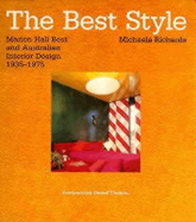 The Best style : Marion Hall Best and Australian interior design 1935 ...
