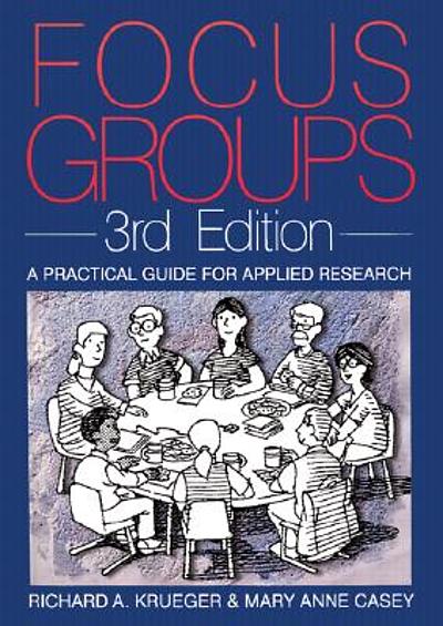 Focus groups : a practical guide for applied research | WorldCat.org