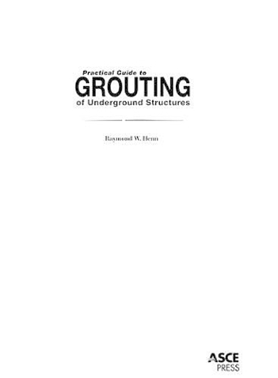 Practical guide to grouting of underground structures | WorldCat.org Practical guide to grouting of underground structures | WorldCat.org