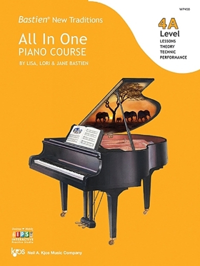 Bastien new traditions : all in one piano course / Level 4A | WorldCat.org