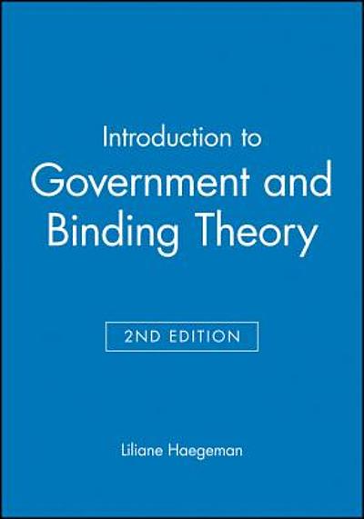 Introduction to government and binding theory | WorldCat.org Introduction to government and binding theory | WorldCat.org
