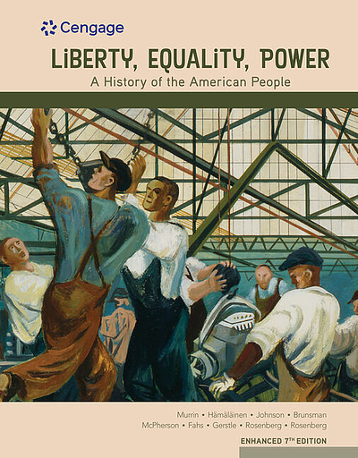 Liberty, equality, power : a history of the American people. Volume 1 ...
