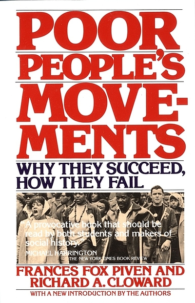 Poor People's Movements : Why They Succeed, How They Fail | WorldCat.org