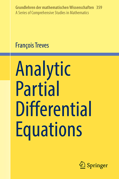 Analytic partial differential equations | WorldCat.org