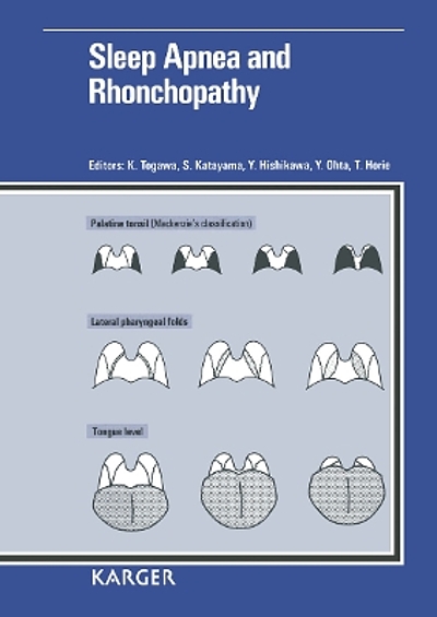 Sleep apnea and rhonchopathy 38 tables ; 3. World Congress on Sleep ...