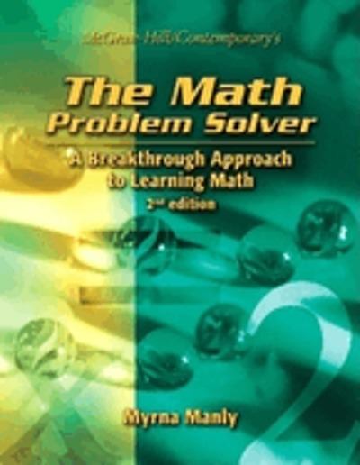 McGraw-Hill/Contemporary's the math problem solver : a breakthrough ...