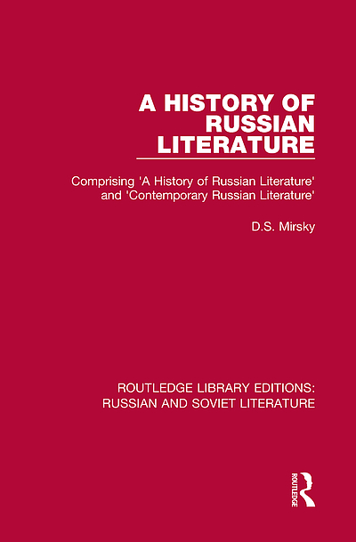 A history of Russian literature : comprising 'A history of Russian ...