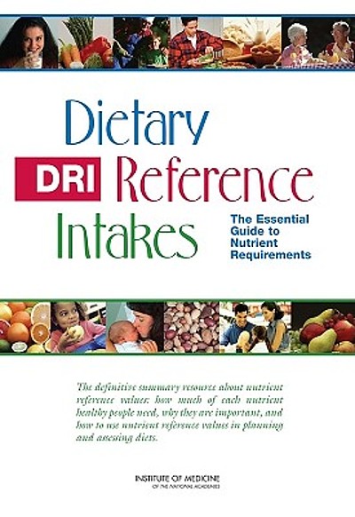 Dietary reference intakes : the essential guide to nutrient ...