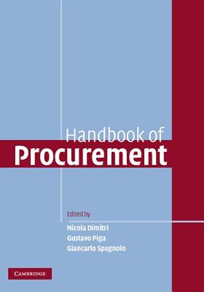 Handbook of procurement | WorldCat.org