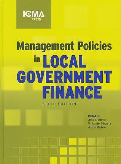 Management policies in local government finance | WorldCat.org