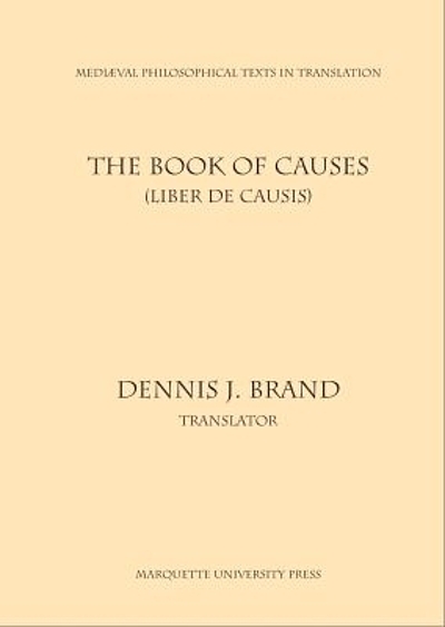 The Book of causes = Liber de causis | WorldCat.org