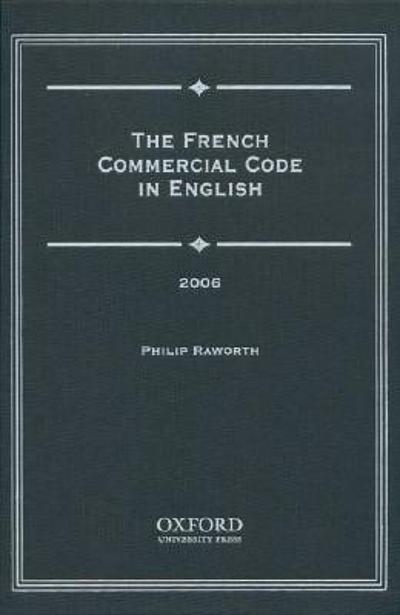 The French commercial code in English, 2006 | WorldCat.org