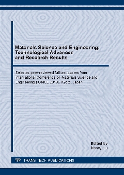 Materials Science and Engineering: Technological Advances and Research ...