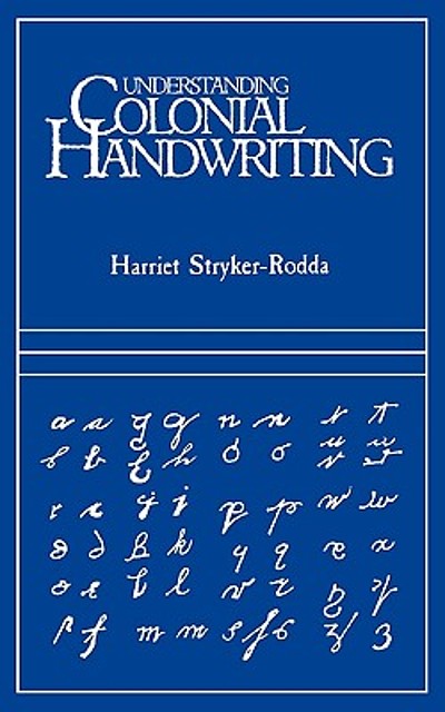 Understanding colonial handwriting | WorldCat.org