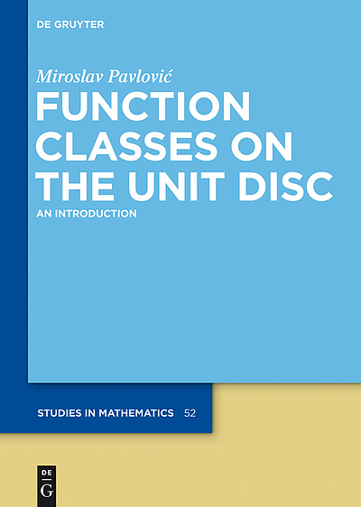 Function classes on the unit disc an introduction | WorldCat.org