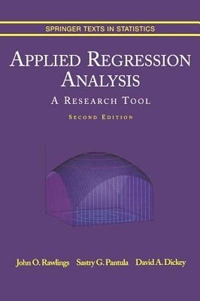 Applied regression analysis : a research tool | WorldCat.org