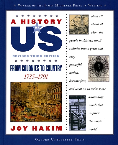 A History of US: From Colonies to Country: A History of US Book Three ...