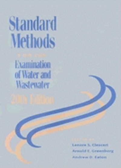 Standard methods for the examination of water and wastewater | WorldCat.org