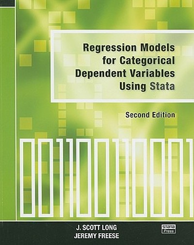 Regression Models For Categorical Dependent Variables Using Stata 6174