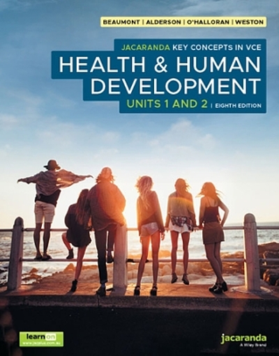 Jacaranda Key Concepts in VCE Health & Human Development Units 1 and 2 Eighth Edition | WorldCat.org