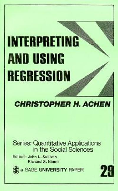 Interpreting and using regression | WorldCat.org