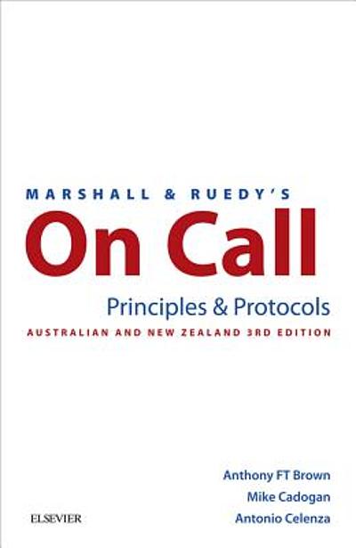 Marshall and Ruedy's on Call : Australian Version | WorldCat.org