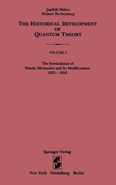 The historical development of quantum theory. 1 : the quantum theory of ...