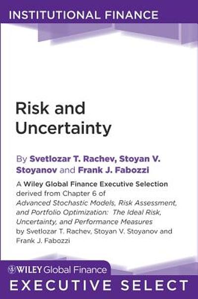 Advanced Stochastic Models Risk Assessment And Portfolio Optimization