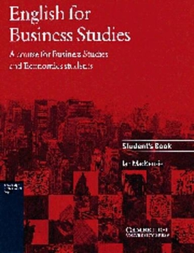 English for business studies. Student's book : a course for business ...
