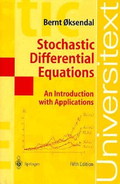 Stochastic Differential Equations : an Introduction with Applications | WorldCat.org