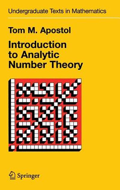 Introduction to analytic number theory | WorldCat.org