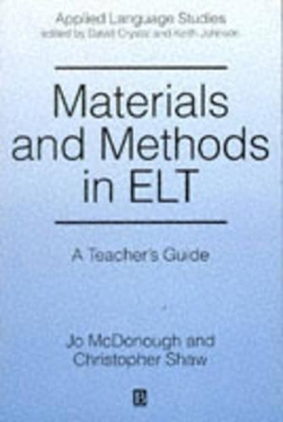 Materials and methods in ELT : a teacher's guide | WorldCat.org