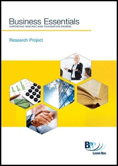 Research project : course book : business essentials supporting HNC/HND ...