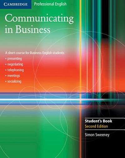 Communicating in business : a short course for business English ...