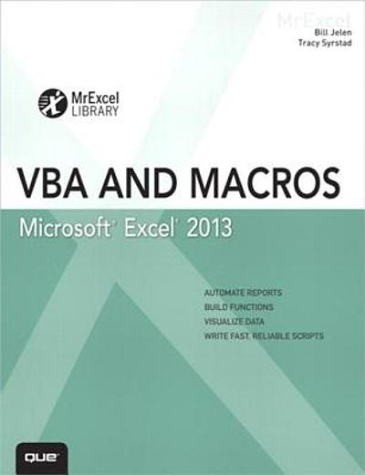 Excel 2013 : VBA and Macros | WorldCat.org