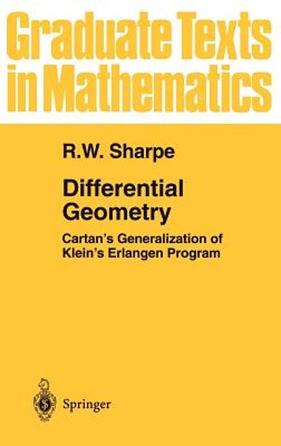 Differential geometry : Cartan's generalization of Klein's Erlangen ...
