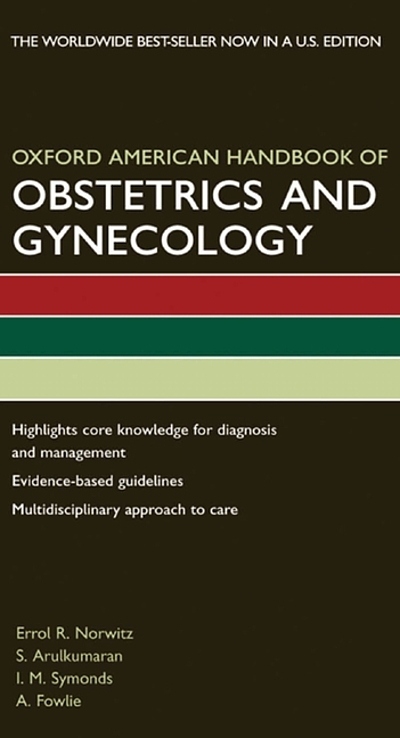 Oxford American handbook of obstetrics and gynecology | WorldCat.org