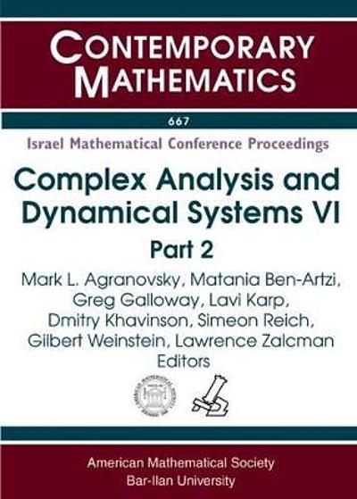 Complex analysis and dynamical systems VI. 2, Complex analysis, quasiconformal mappings, complex ...