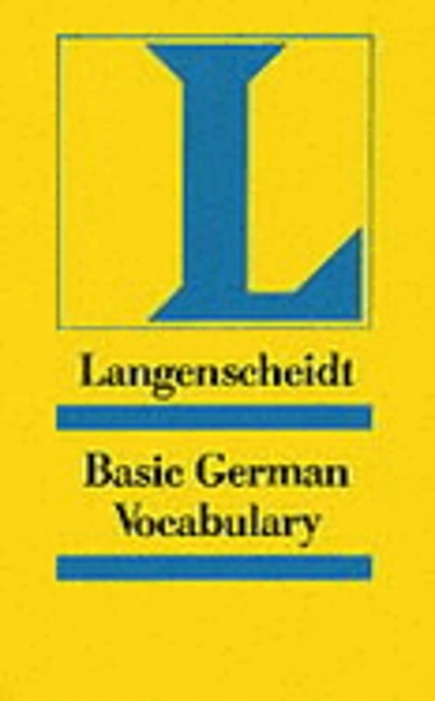 Basic German vocabulary : a learner's dictionary divided into subject ...