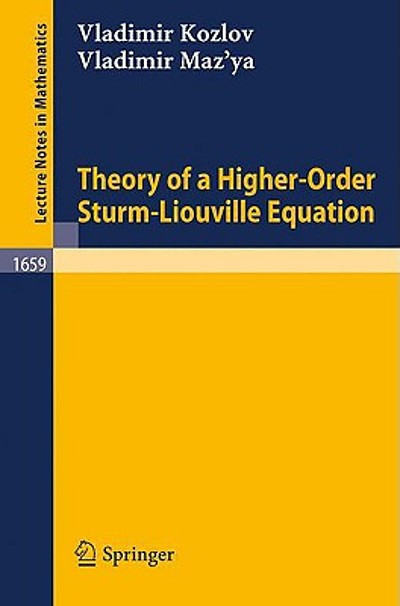 Theory Of A Higher Order Sturm Liouville Equation