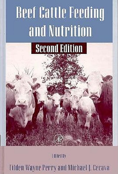 Beef cattle feeding and nutrition | WorldCat.org