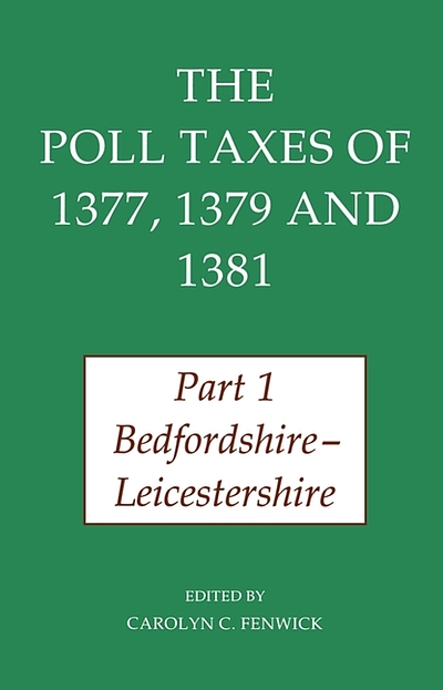 The poll taxes of 1377, 1379, and 1381 | WorldCat.org